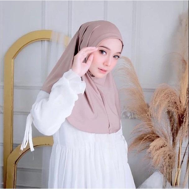 Jual Jilbab Instan Malay Size S/ Bergo Sport Jersey Premium Instan Malay Daily - Bergo Daily non ...
