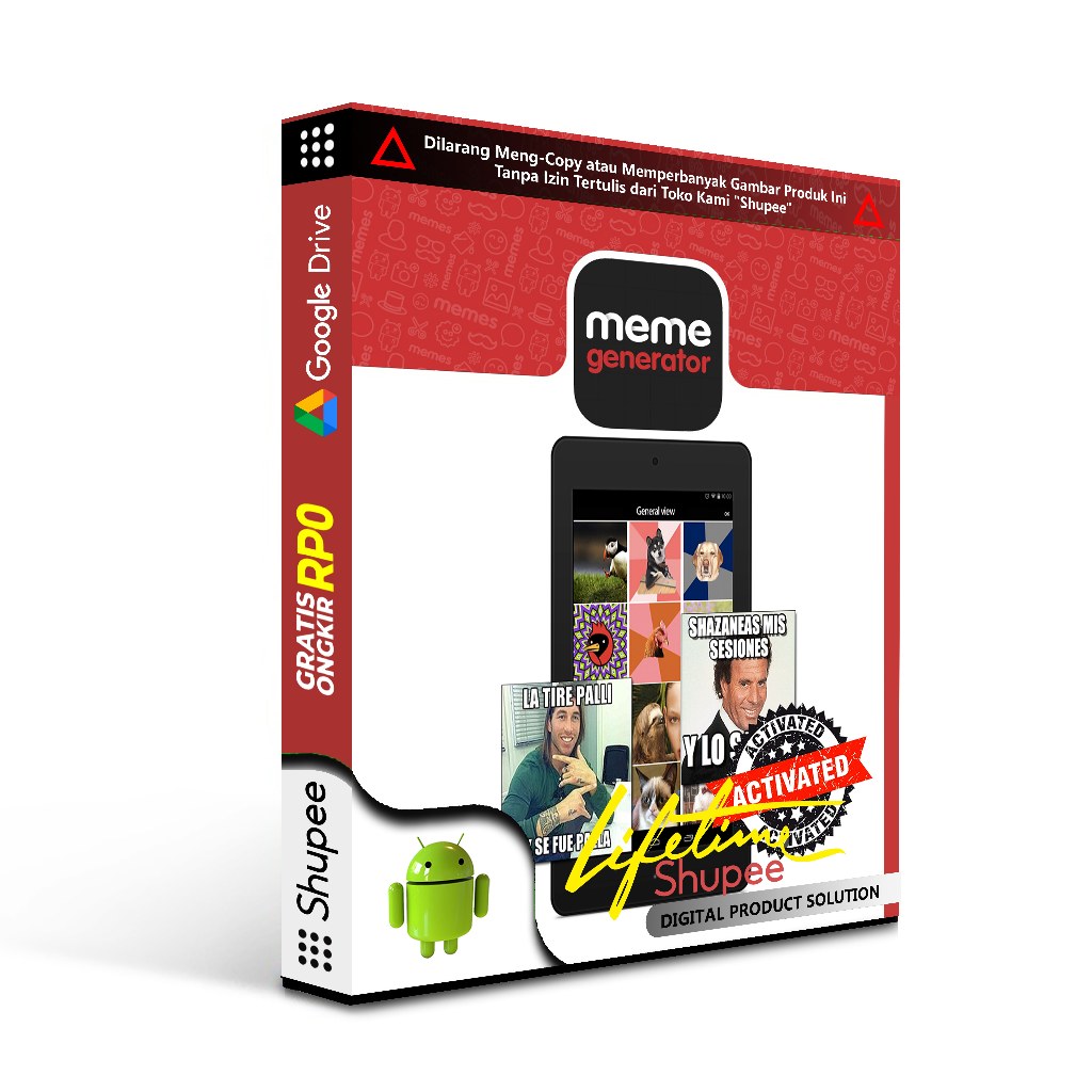Jual Software Android Meme Generator PRO - Buat meme di Android | Shopee Indonesia