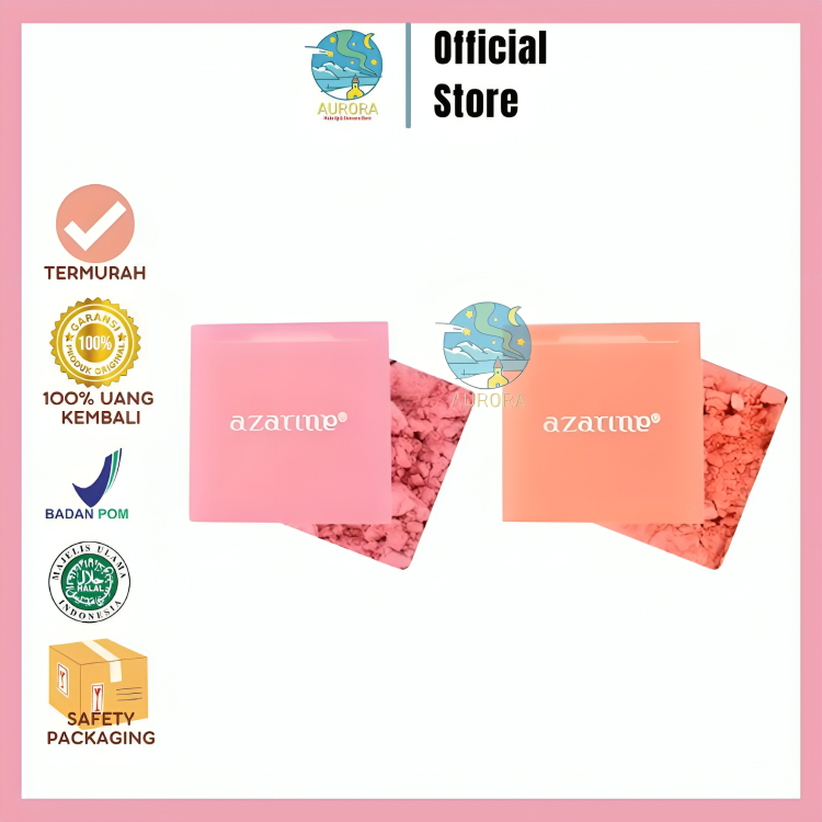 Jual ⭐Aurora⭐ Azarine Chic to cheek Blush Powder | Blush On 5,2 gr ...