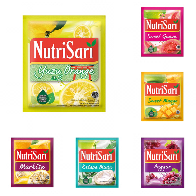 Jual Nutrisari Varian Rasa 1 Renceng @10pcs | Shopee Indonesia