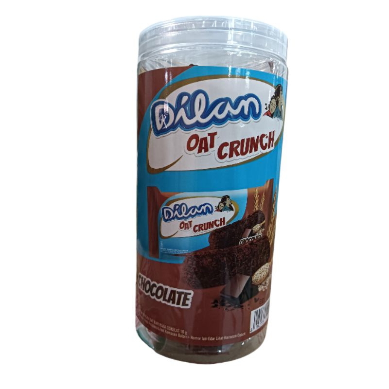 Jual DILAN OAT CRUNCH COKLAT TOPLES 10 Gram x 25 PCS | Shopee Indonesia