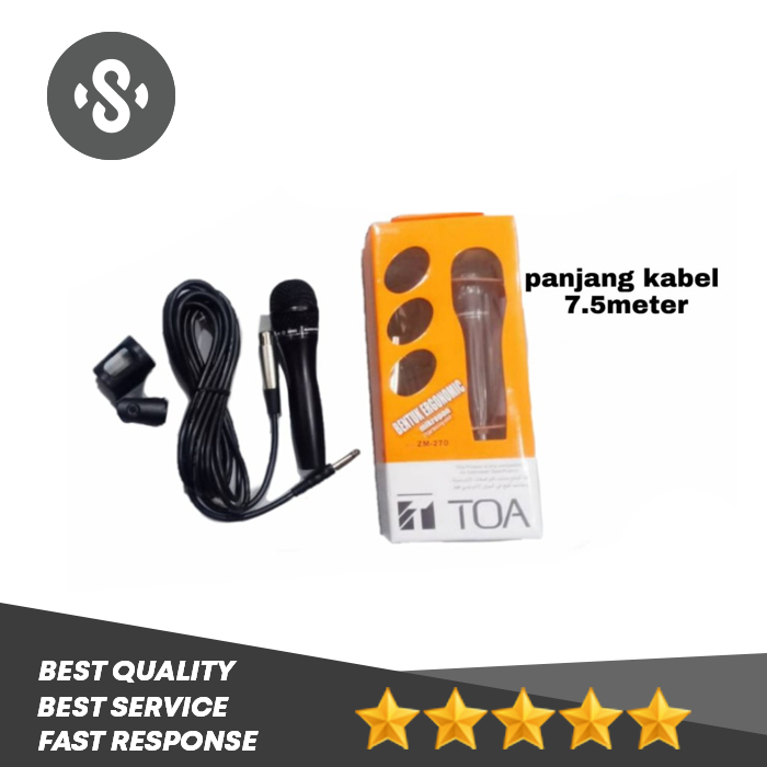Jual Microphone TOA ZM270 ( ORIGINAL ) | Shopee Indonesia