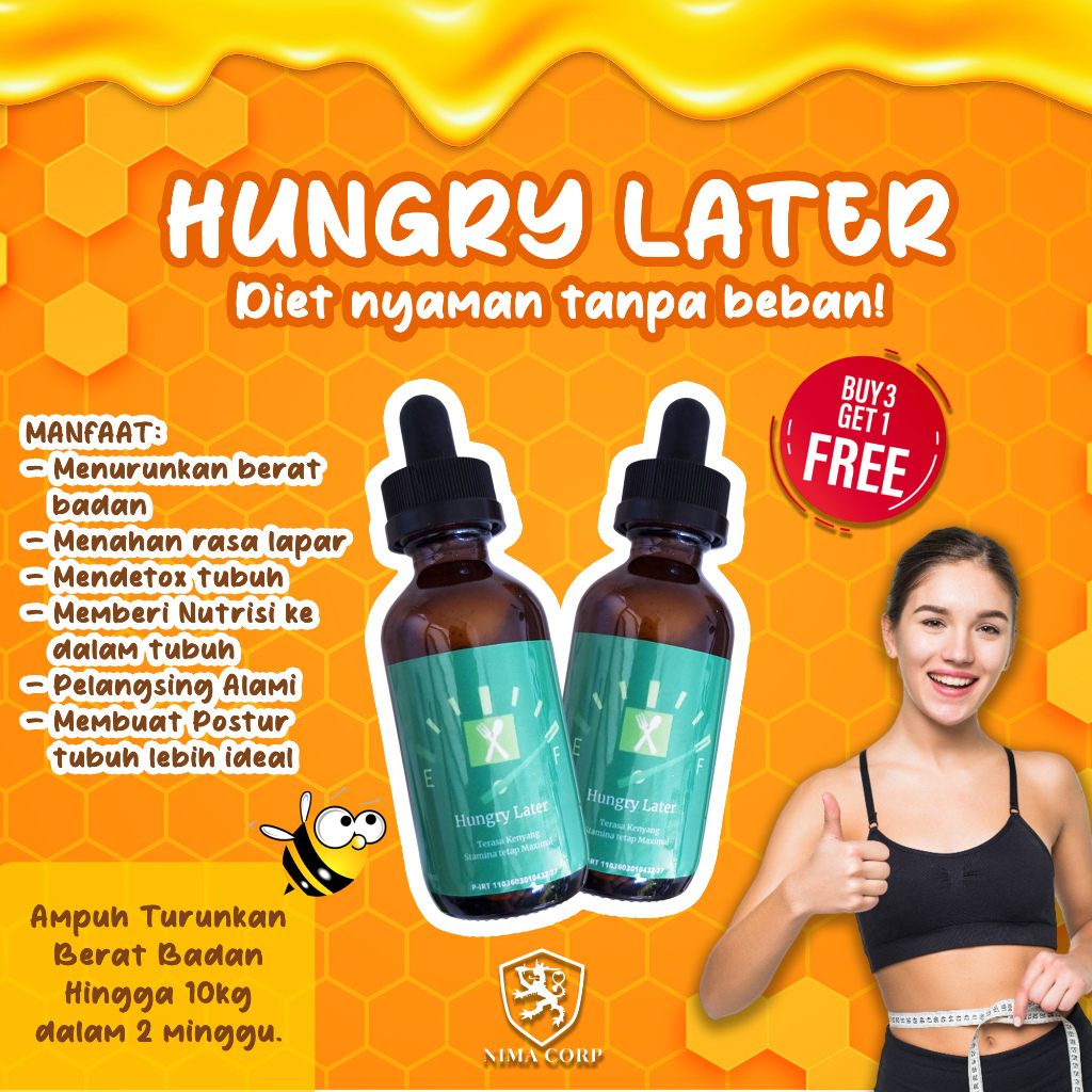 Jual Hungry Later Rahasia Madu Herbal Penahan Lapar untuk Tubuh ...