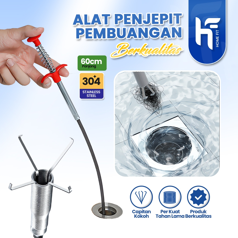 Jual Alat Penjepit Lubang Pipa Wastafel Tersumbat Alat Capit Pembersih ...