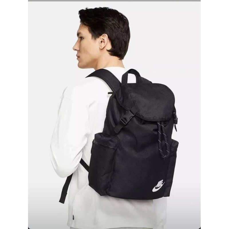 Jual Nike heritage rucksack backpack black | Shopee Indonesia