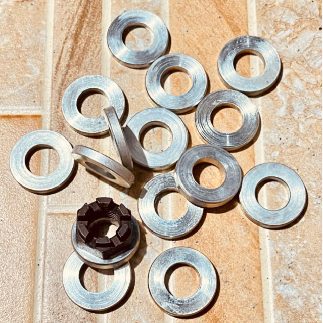 Jual ring tebal ring mur as roda tromol set mur roda 22 paku pasak ...