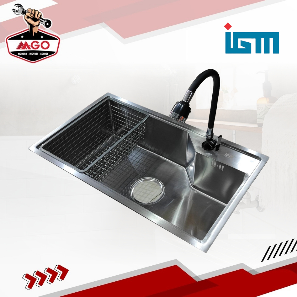 Jual Kitchen Sink / Bak Cuci Piring Stainless Steel IGM IB-010 (single ...