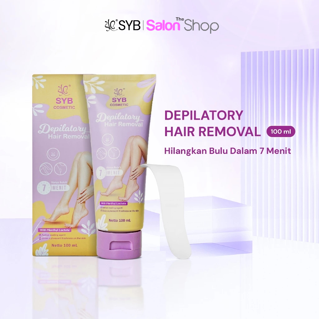 Jual SYB DEPILATORY HAIR REMOVAL Perontok bulu rambut 100ML 25ML ...