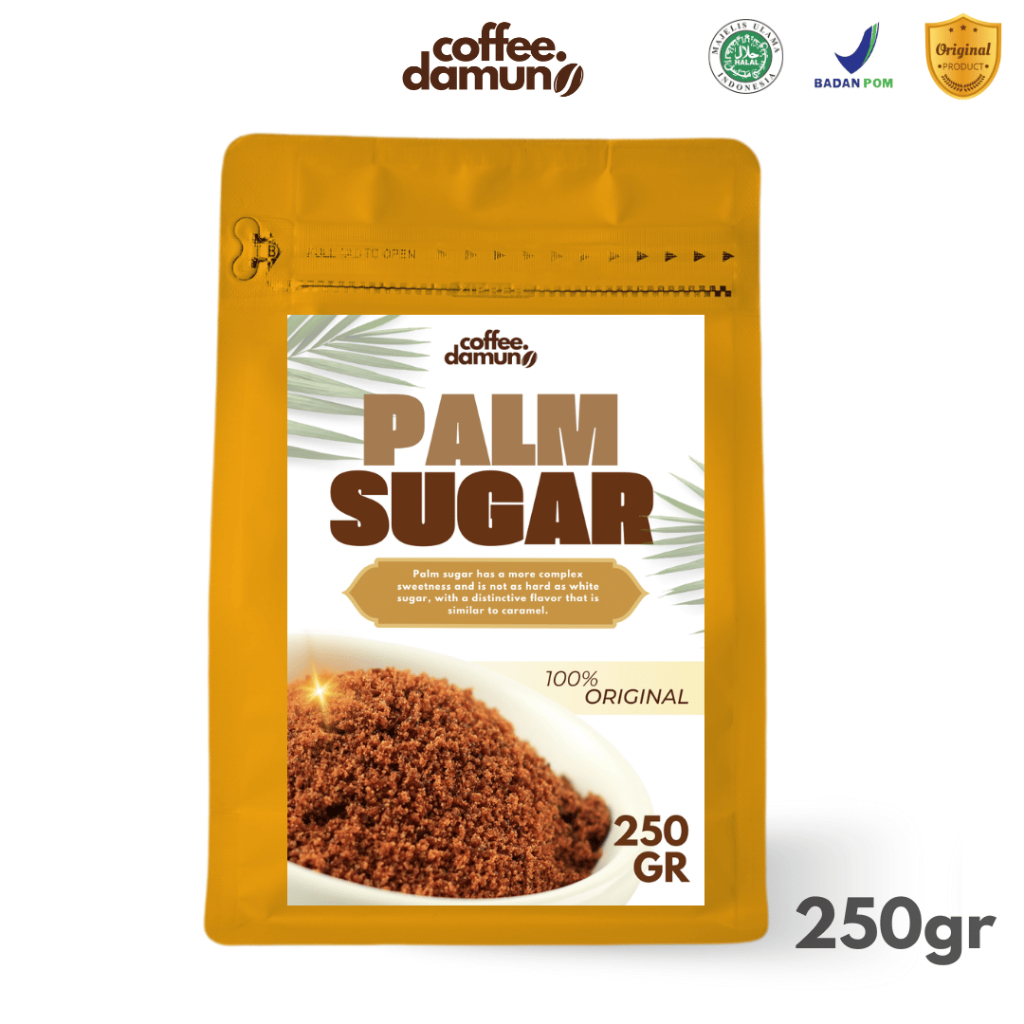 Jual Gula Aren Semut / Palm Sugar Nira Aren Bubuk Organik campuran Pemanis Kopi 250gr | Shopee ...