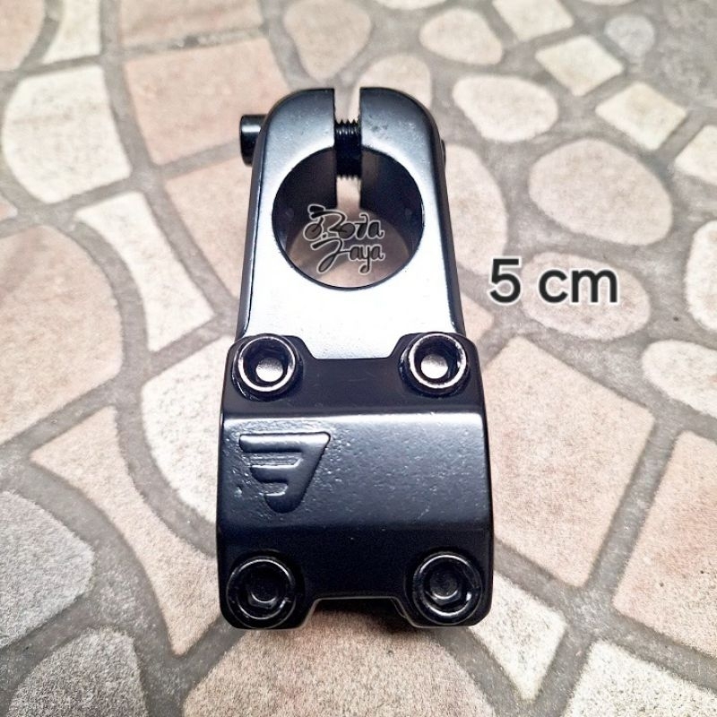 Jual STEM SEPEDA BMX TAIWAN TOP LOAD 5cm 28.6 - 22.2mm ALLOY HITAM ...
