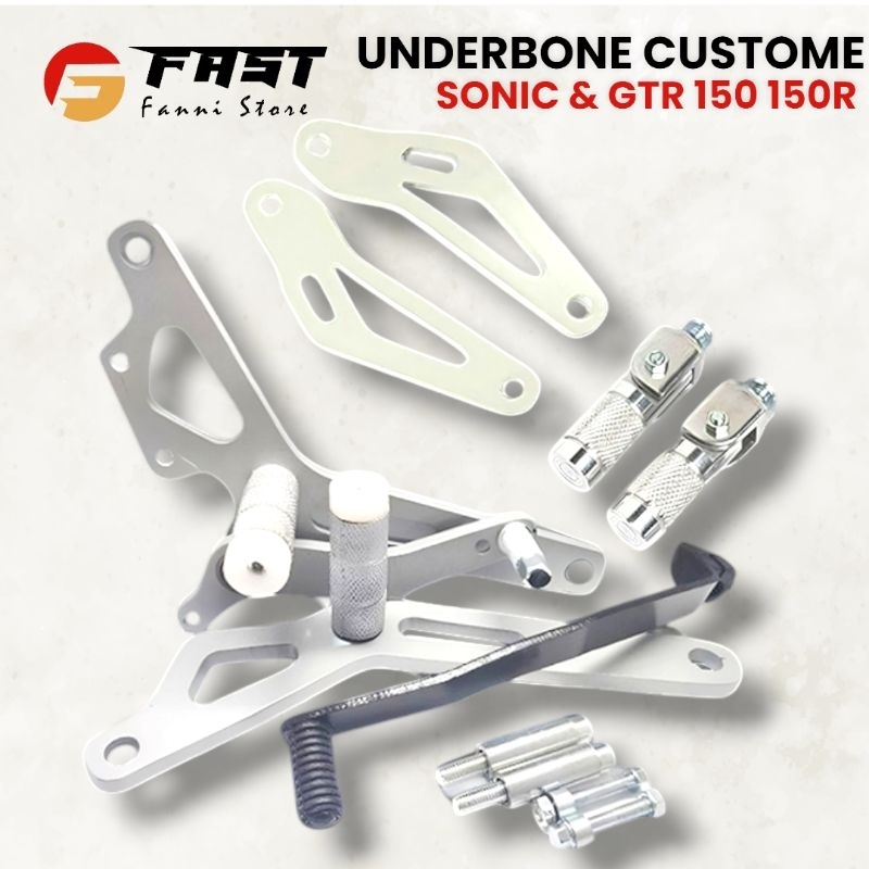 Jual Underbone Sonic 150R & GTR 150 R step Underbone Custome Sonic 150r ...