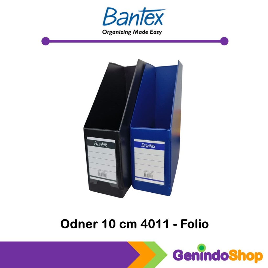 Jual Box File F4 (Folio) / Magazine File 10 cm 4011 Bantex | Shopee ...