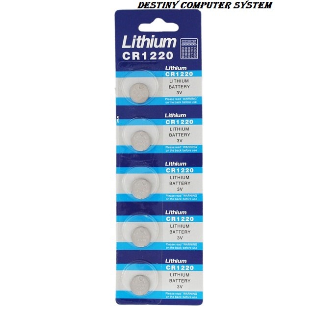 Jual Battery Batre Batrai Cmos CR1220 Lithium 3V | Shopee Indonesia