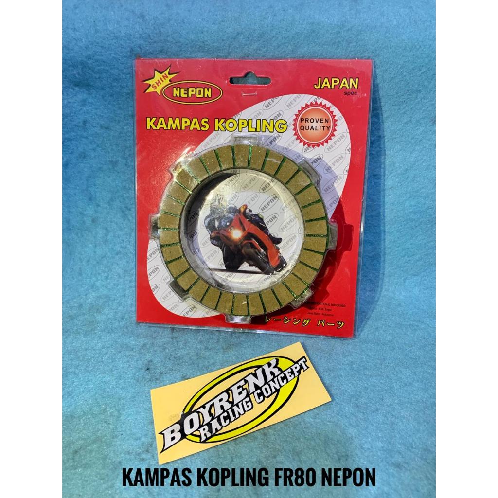 Jual KAMPAS KOPLING RACING FR80 ASLI NEPON JAPAN - BOYRENK | Shopee Indonesia