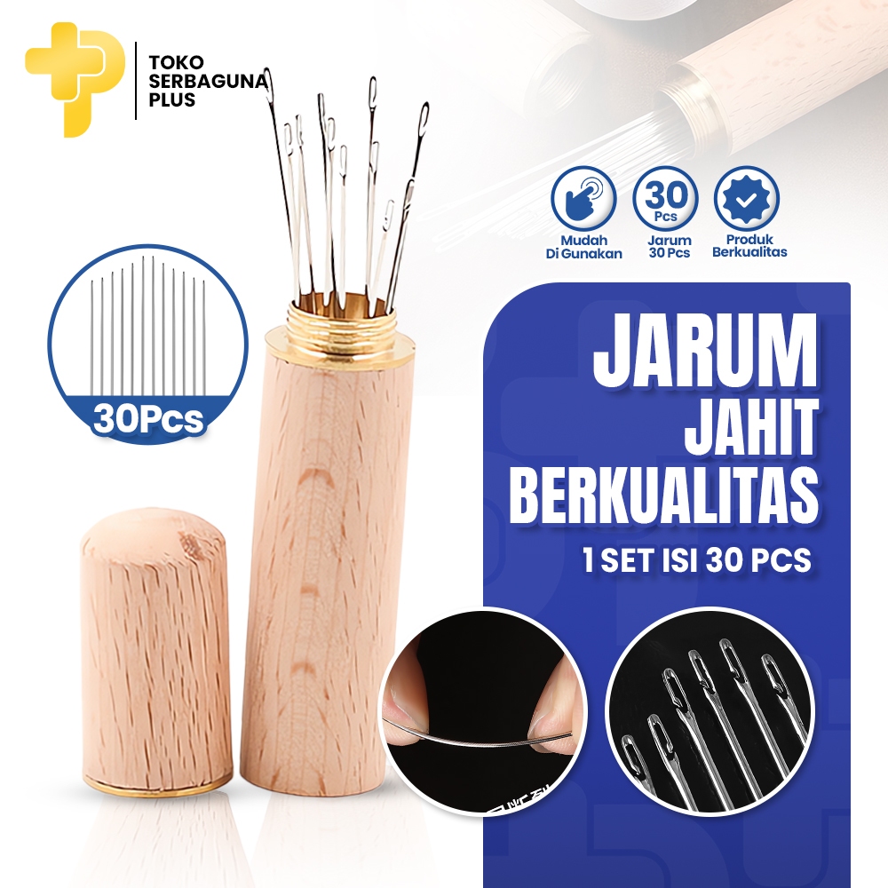Jual [1 SET] Jarum Jahit Tangan Praktis Mata Jarum Pintar Menjahit ...