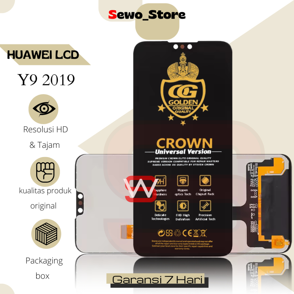 Jual LCD TOUCHSCREEN HUAWEI Y9 2019 / ENJOY 9 PLUS ORIGINAL FULLSET COMPLETE | Shopee Indonesia