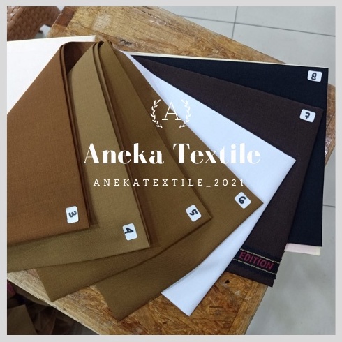 Jual KODE A86U BRAND NEW SUPER EXCLUSIVE Bahan Semi Wool Khaki seragam ...