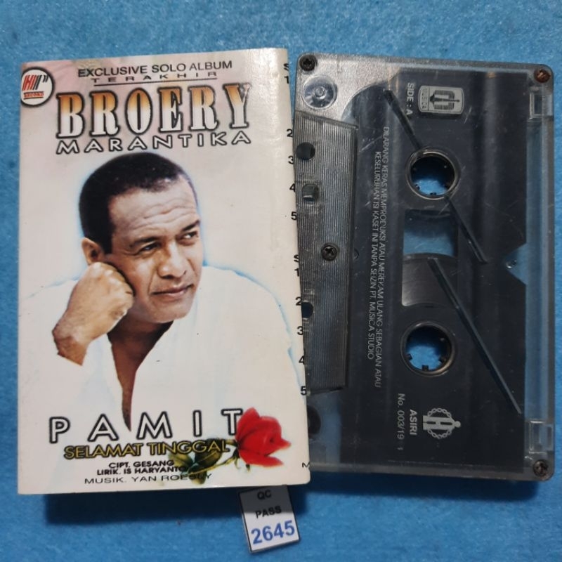 Jual Kaset pita Broery Marantika / Pamit | Shopee Indonesia