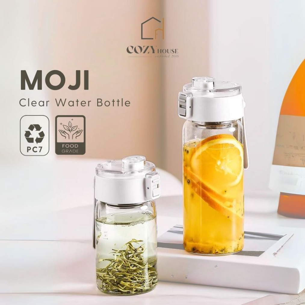 Jual Diskon Sekarang COZYHOUSE MOJI Clear Water Bottle Botol Minum ...