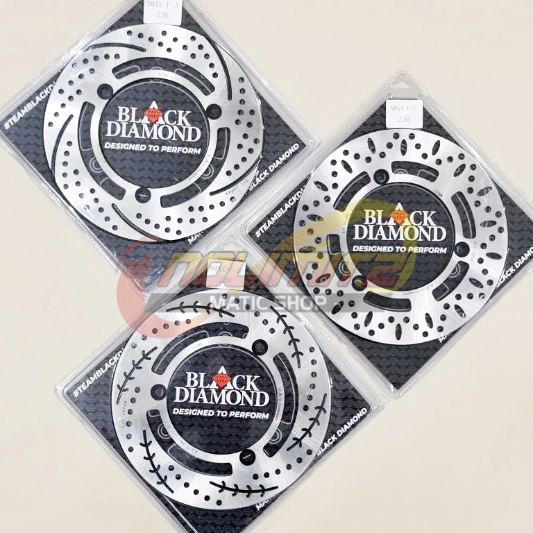 Jual Disc Brake Piringan Cakram Black Diamond Depan Standar 230mm Yamaha NMAX Aerox 155 Lexi ...