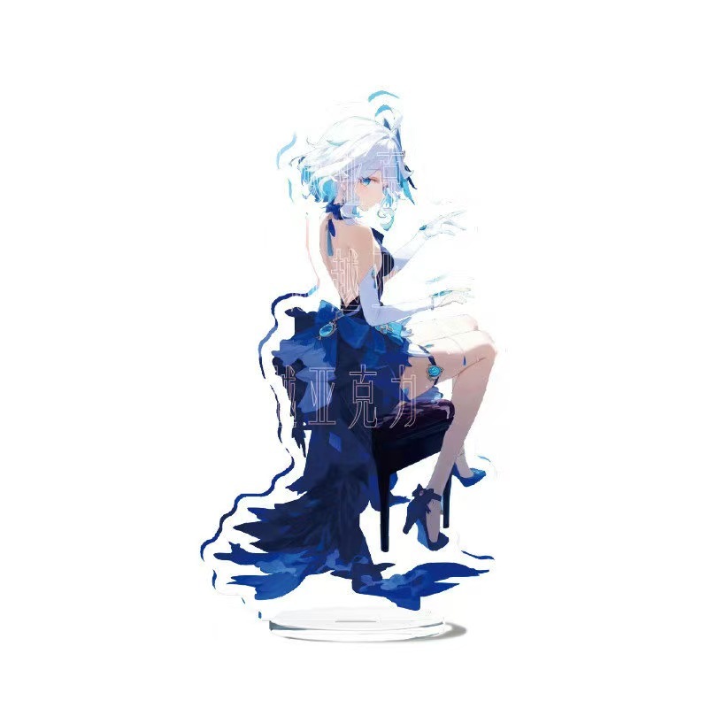 Jual Genshin Impact Standee Akrilik All About Furina Focalors ...
