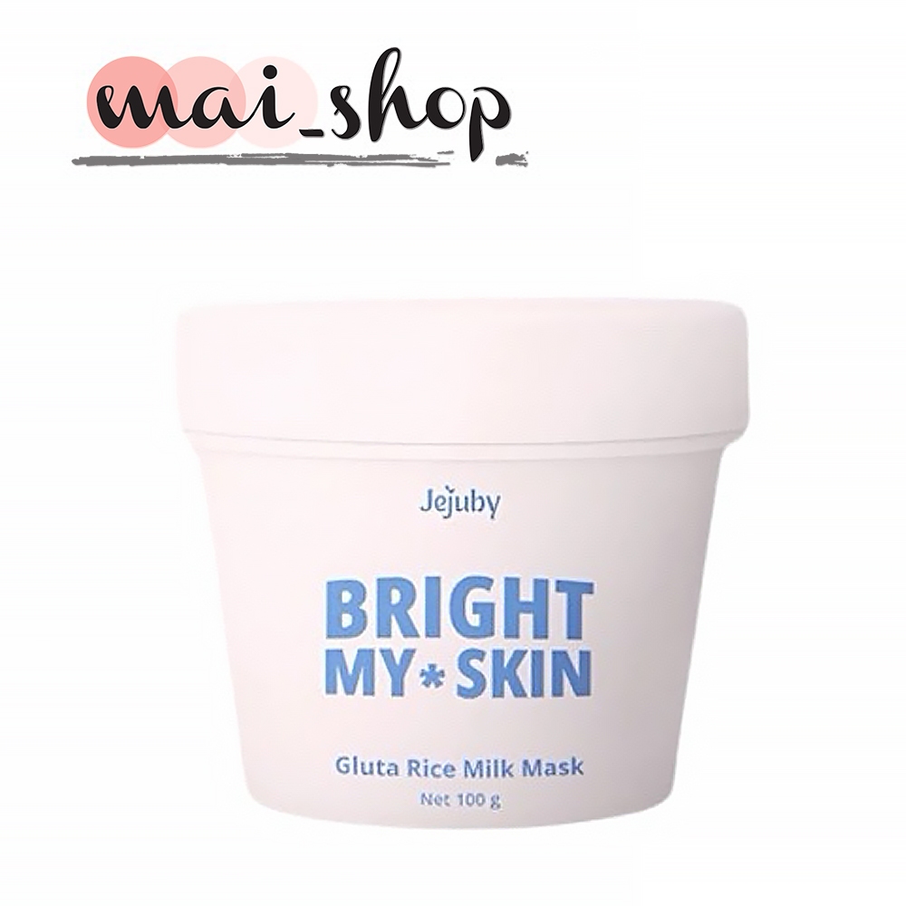 Jual JEJUBY Gluta Rice Milk Mask 2in1 Rinse Off & Sleeping Body Mask ...