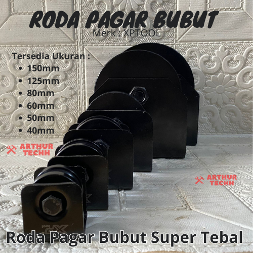 Jual Roda Pagar Bubut Super Tebal Rell Bulat Xp Tool Tersedia Ukuran ...