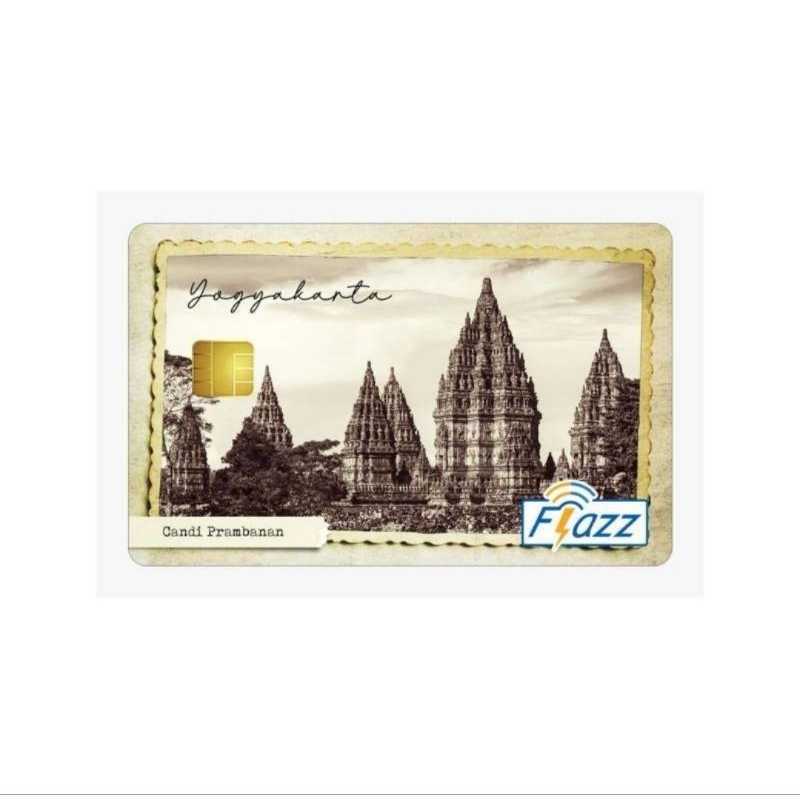 Jual Kartu Flazz BCA gen 2 edisi Yogyakarta candi Prambanan kartu flash ...