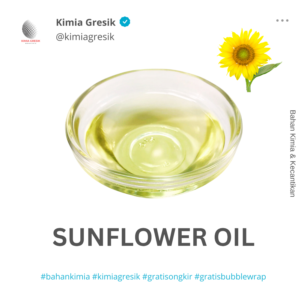 Jual Sunflower Oil Cosmetic Grade Minyak Biji Bunga Matahari Helianthus ...