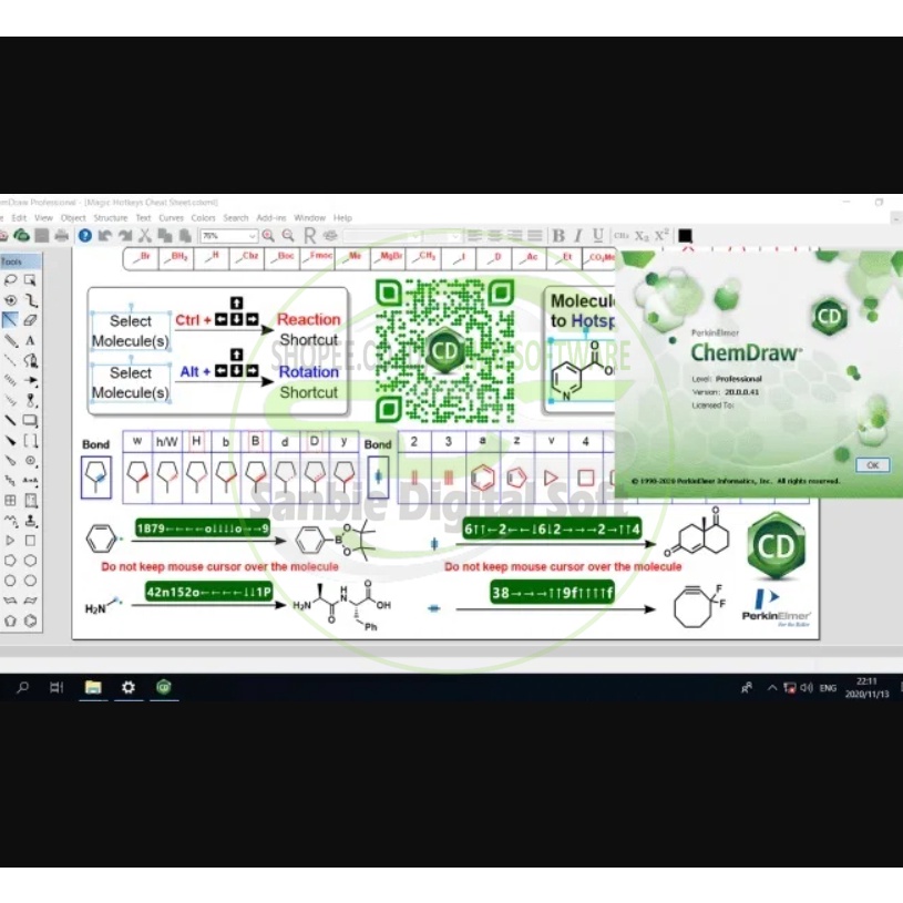 Jual ChemDraw Ultra 12 Full version untuk laptop PC KOMPUTER Full CHEM DRAW PRO | Shopee Indonesia