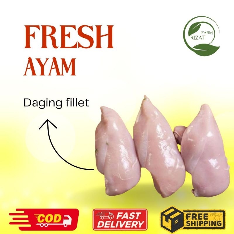 Jual [Dikirim Instant] Dada - Daging Fillet Boneless Dada Ayam Fresh ...