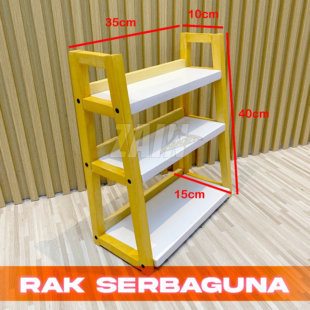 Jual Rak Bumbu Kayu Estetik - Perabot Dapur Modern - Kitchenware ...