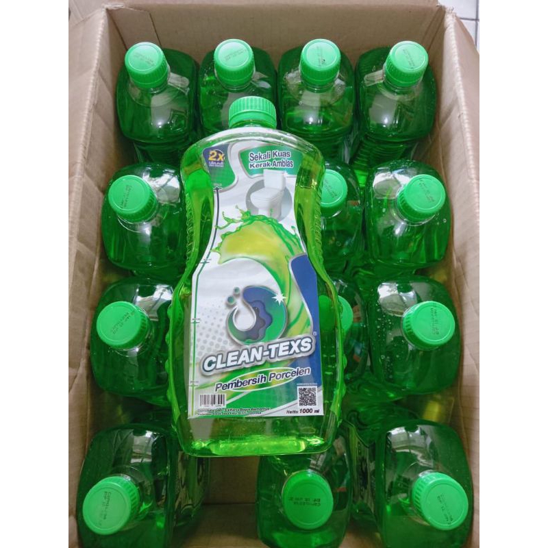 Jual CAIRAN PEMBERSIH LANTAI PORCELIN CLEAN TEXS/TOPRON 1 LITER ...