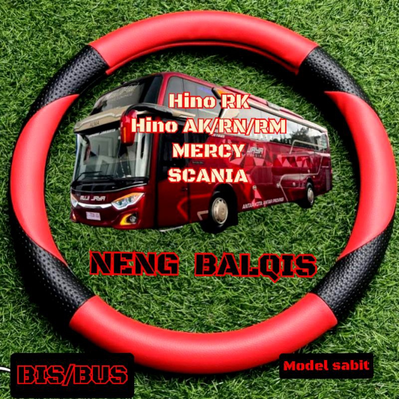 Jual Sarung Setir Mobil Bus/Bis Hino, Scania, Cover Stir Mobil Mercy ...