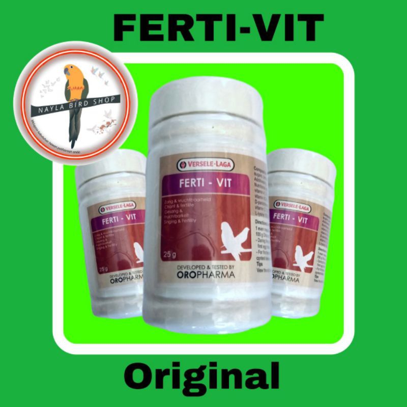 Jual FERTIVIT MULTIVITAMIN BURUNG FERTI VIT FERTI-VIT VITAMIN IMPORT ...