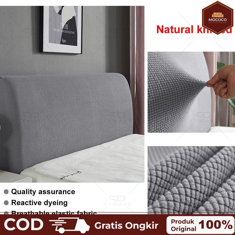 Jual Tidak Diragukan MO D Elastic Headboard Cover Sandaran Kasur ...