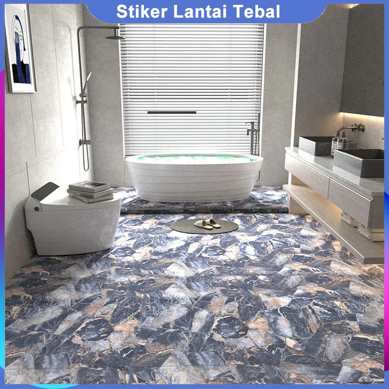 Jual Sticker Lantai Keramik Marmer PVC Perekat Sendiri Stickers Kamar ...