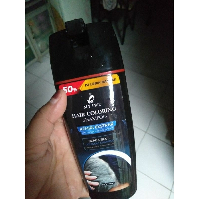 Jual My iwe hair colouring sampo (Preloved) | Shopee Indonesia