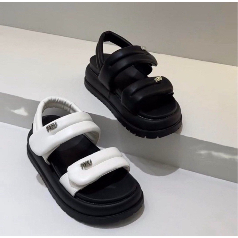 Jual Sepatu Sandal Platform Miu Miu/ Miu Min Miu Shoes / Minmiu Sandal ...