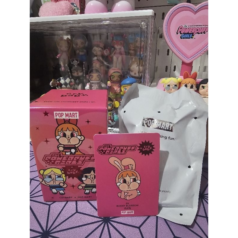 Jual [SELECTED] POP MART CRYBABY x Powerpuff Girls (BUNNY BLOSSOM ...