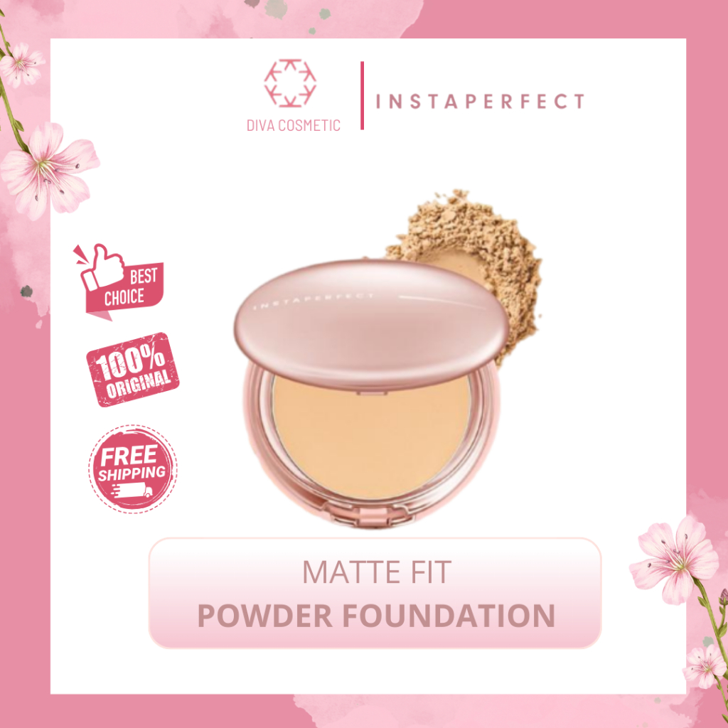 Jual DIVA - INSTAPERFECT MATTE FIT Powder Foundation 13 g | Shopee ...