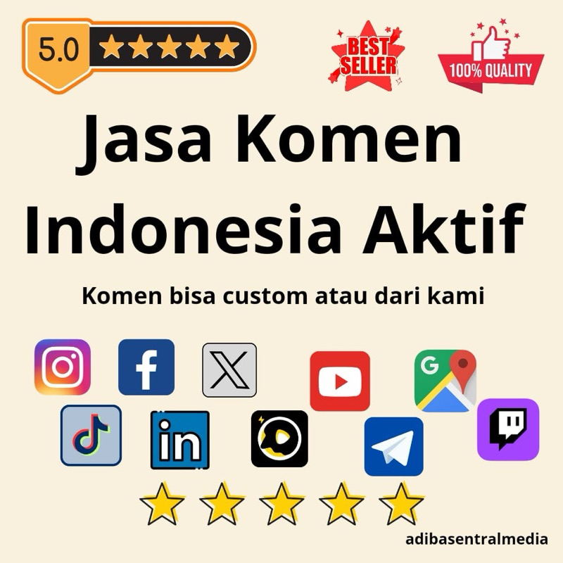 Jual Jasa Buzzer Komen Sosial Media Asli Manusia aktif Interaksi | Tambah Komentar | Review ...