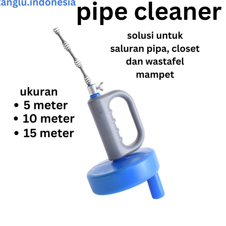 Jual Harga Bersahabat Pipe Cleaner 5M 1M 15M Alat Pembersih Saluran Pipa Mampet Ukuran 5 1 15 ...