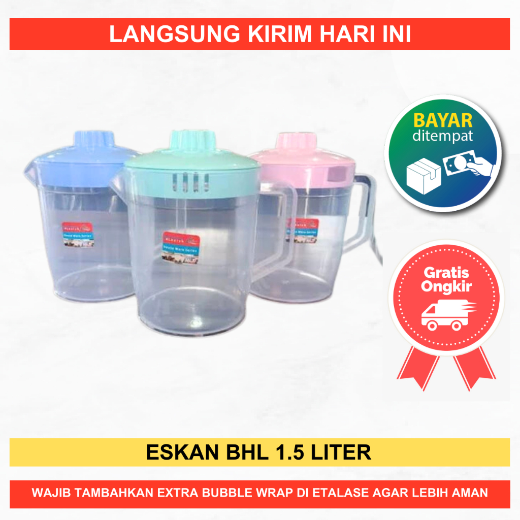 Jual ESKAN CERET AIR WATER JUG MINI 1.5 LITER / TEKO KECIL | Shopee ...