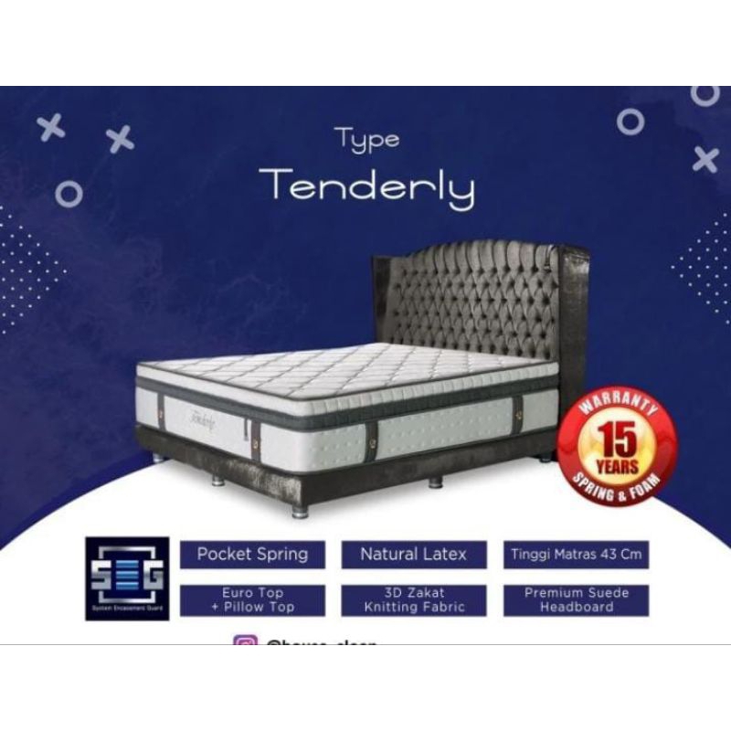 Jual SPRING BED TIDUR TERBARU KASUR SPRING BED OCEAN SPRING BED TENDERLY | Shopee Indonesia