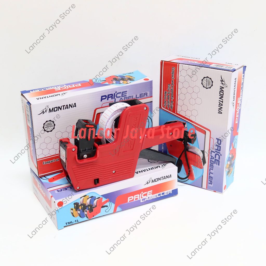 Jual Alat Label Harga Price Labeller Mesin Label Harga Montana TML-1L 8 ...
