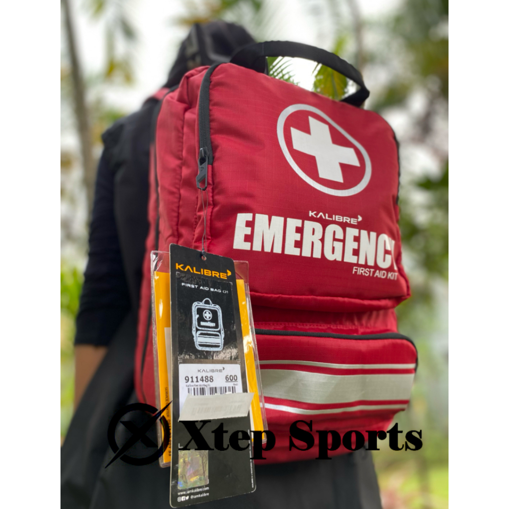 Jual Tas Ransel Pria Kalibre 911488600 / 911488 First Aid Bag Red 16L ...