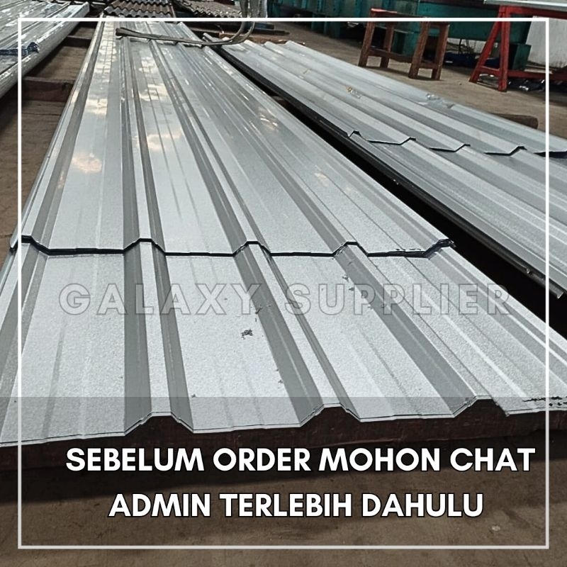 Jual ATAP SPANDEK / SPANDEX / SPANDECK GALVALUM ANTI KARAT HARGA PER ...