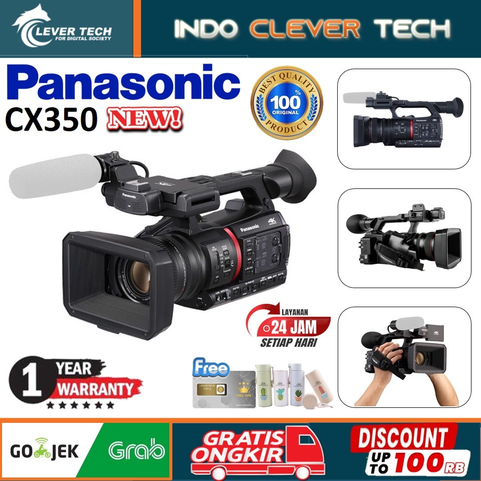 Jual Panasonic AG-CX350 4K Camcorder Professional Video | Shopee Indonesia
