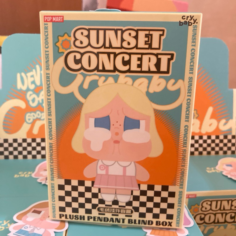 Jual Popmart labubu crybaby sunset concert selected original 100% ...